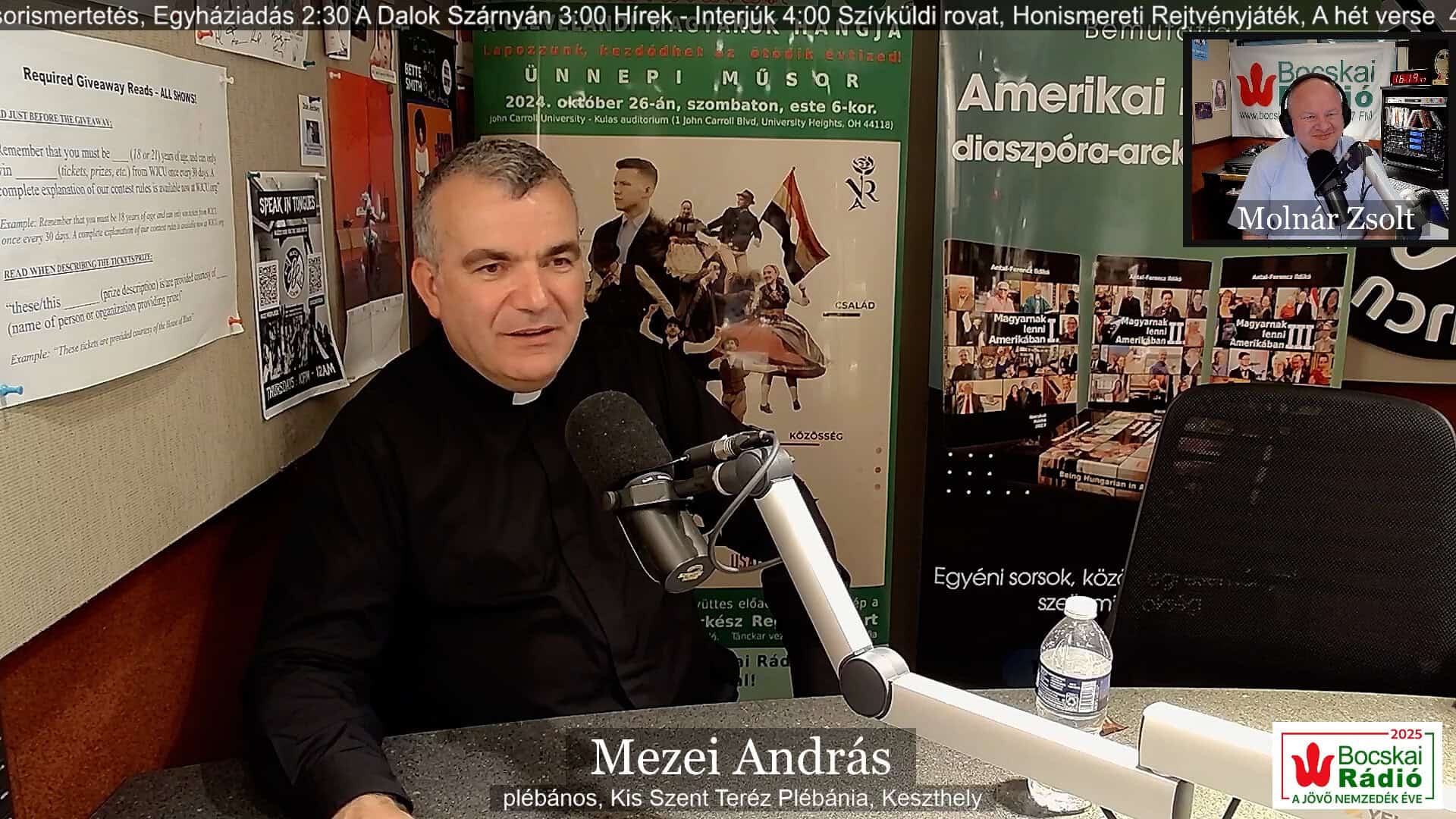 „Ahol szolgáltam, ott otthon vagyok” – Mezei András atya clevelandi ...